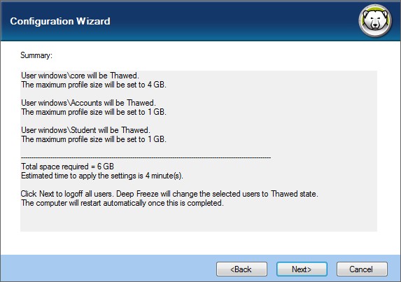 Installing Deep Freeze