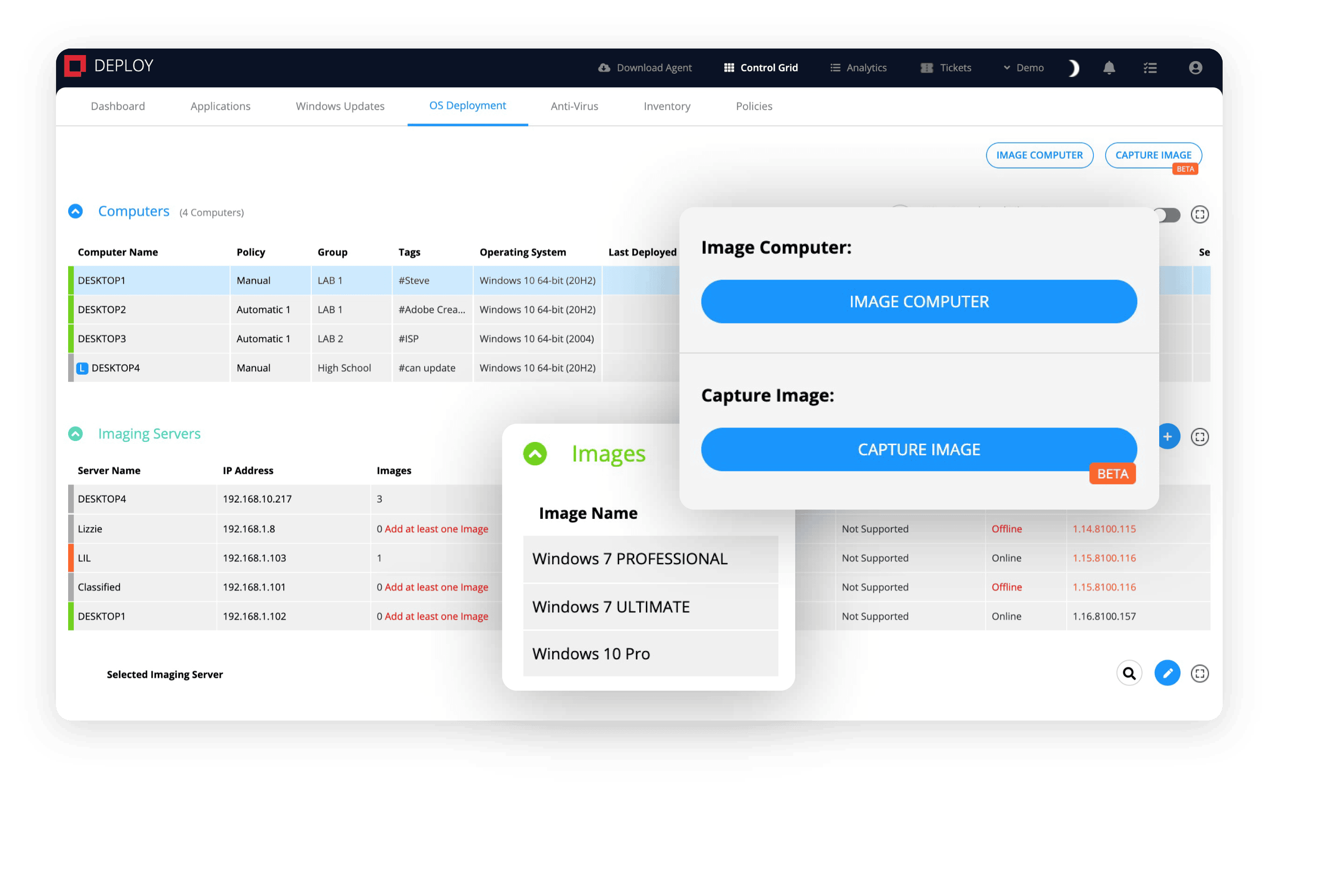 OS Deployment | Cloud Imaging & Driver Management | Faronics Deploy